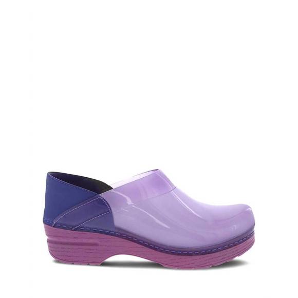 Dansko | Shoes | New Dansko Professional Translucent Clog In Purple ...